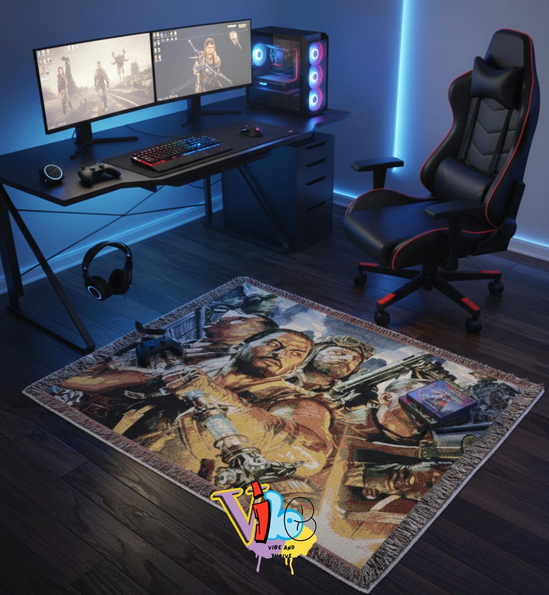 Call of Duty Zombies Woven Tapestry Blanket - Gamer Room Decor - Etsy ...