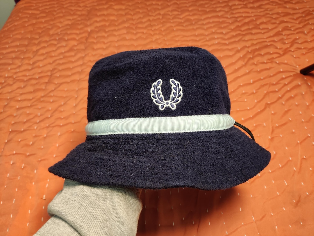 Fred Perry Cap & Bucket Hats Velvet Fabric (012) - Etsy