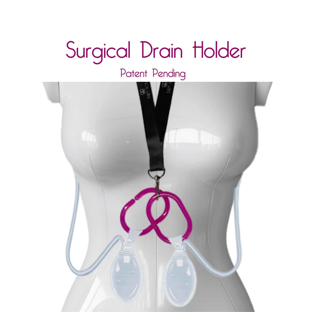 Surgical Drain Holder | Adjustable Lanyard for Easy Post-operative ...