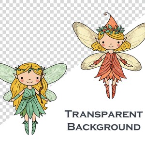 Magical Fairies & Positive Vibes Digital Download, Fantasy Clipart PNG ...
