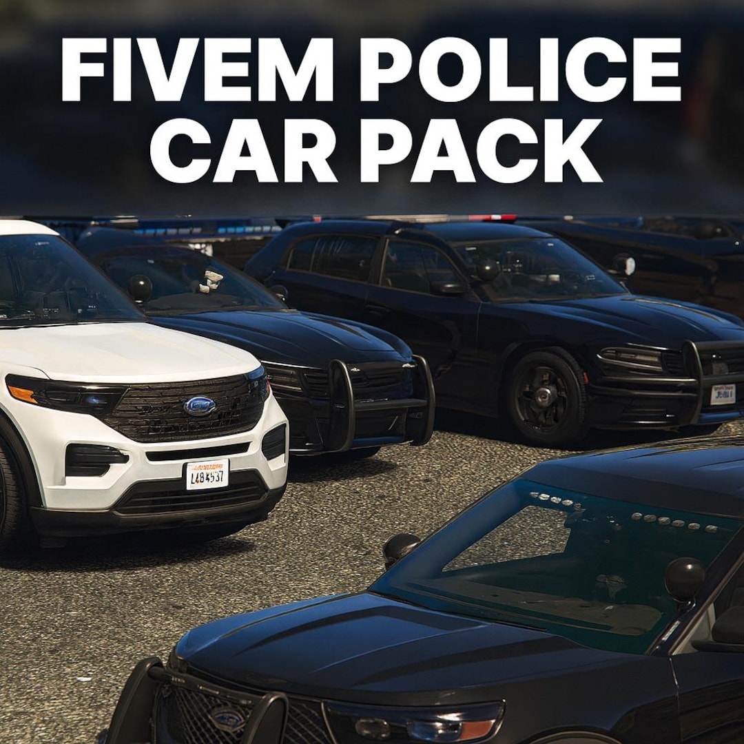 Fivem Police Car Pack | 4 Custom Law Enforcement Vehicles With Variants ...