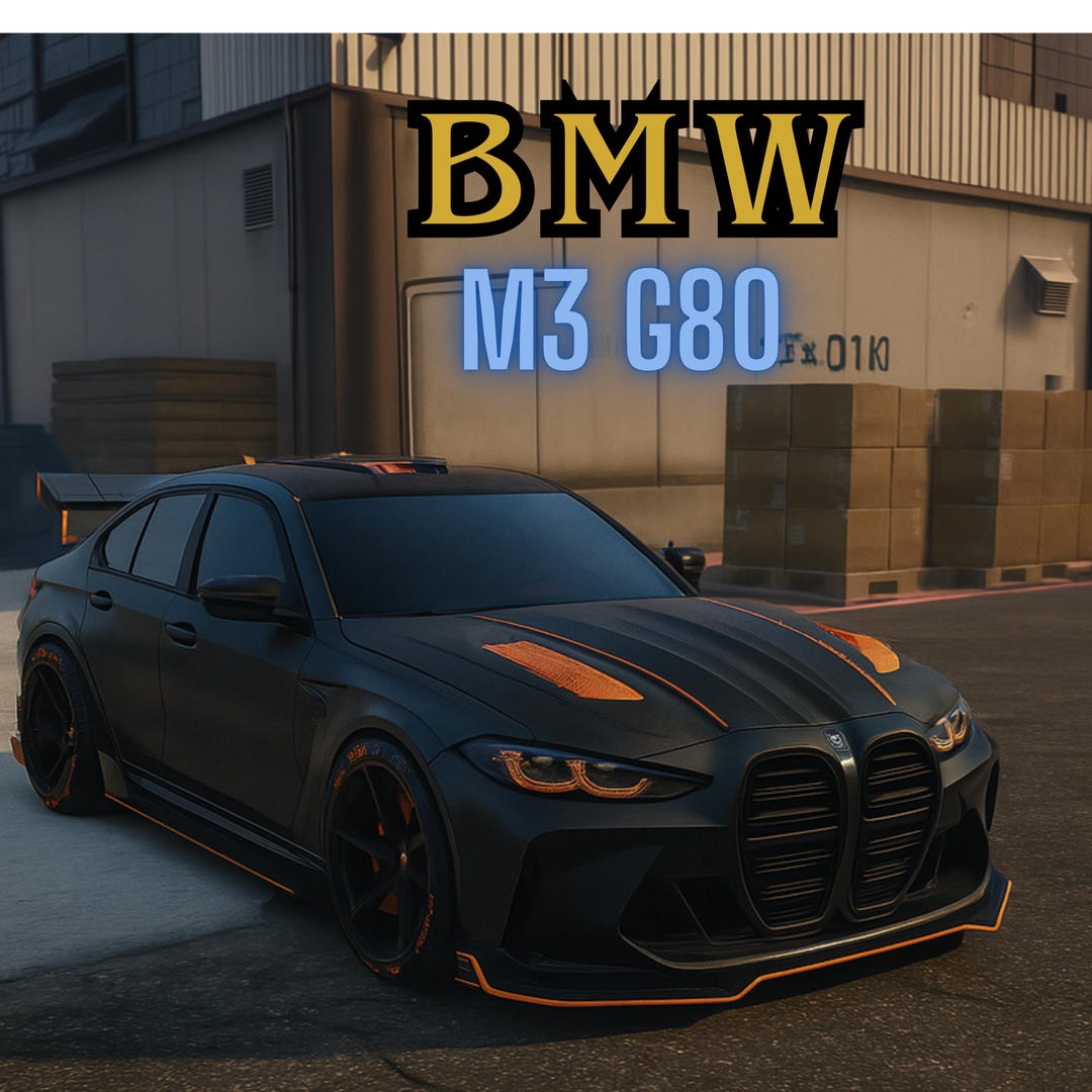 Complemento FiveM BMW M3 G80 | Sedan personalizado de alta qualidade ...