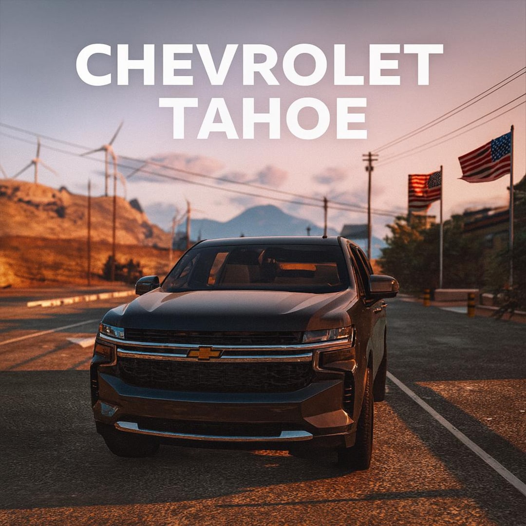 Chevrolet Tahoe SUV - Fivem Ready Vehicle | Realistic Police/fleet Car ...