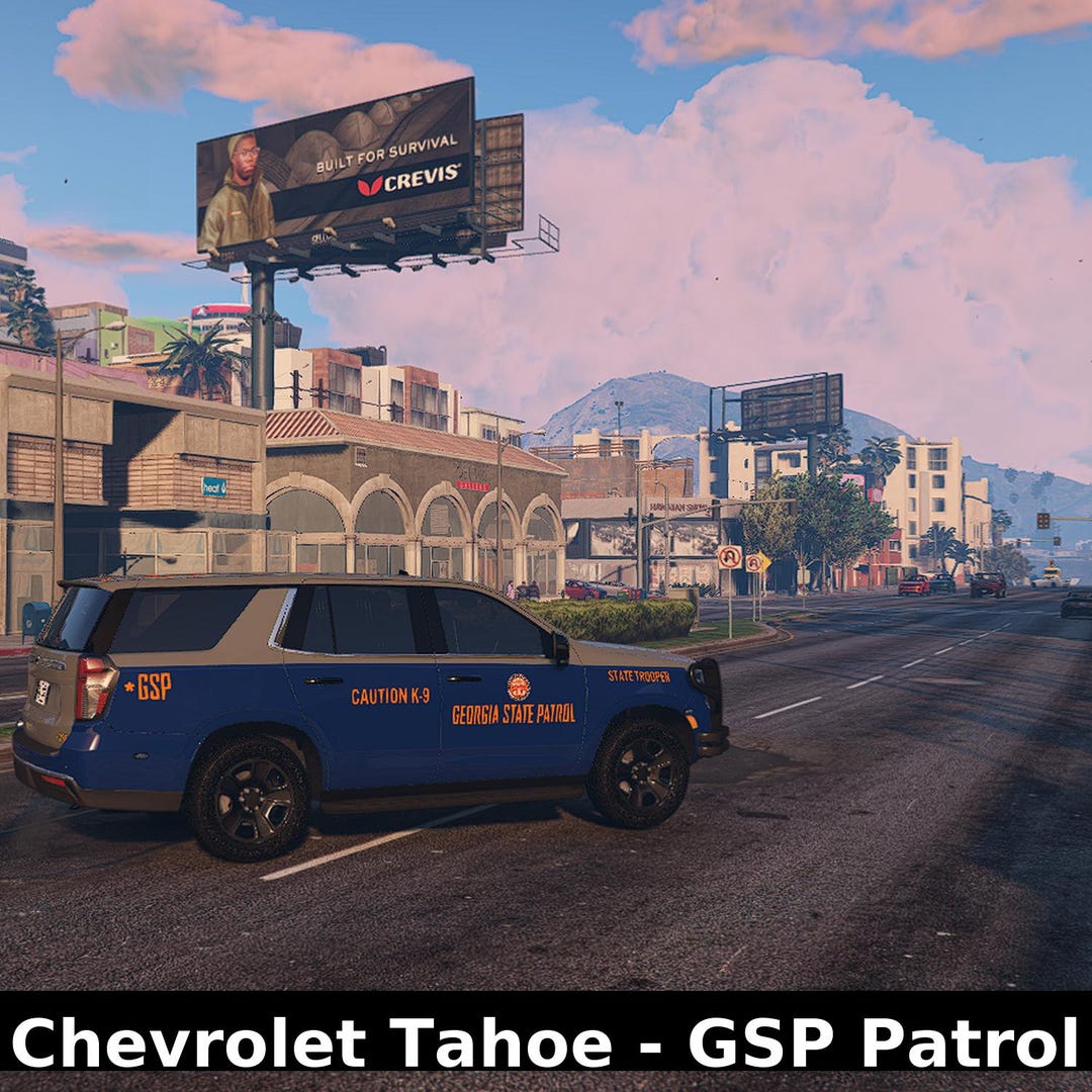 Fivem Georgia State Patrol Chevrolet Tahoe: Optimized Police SUV - Etsy