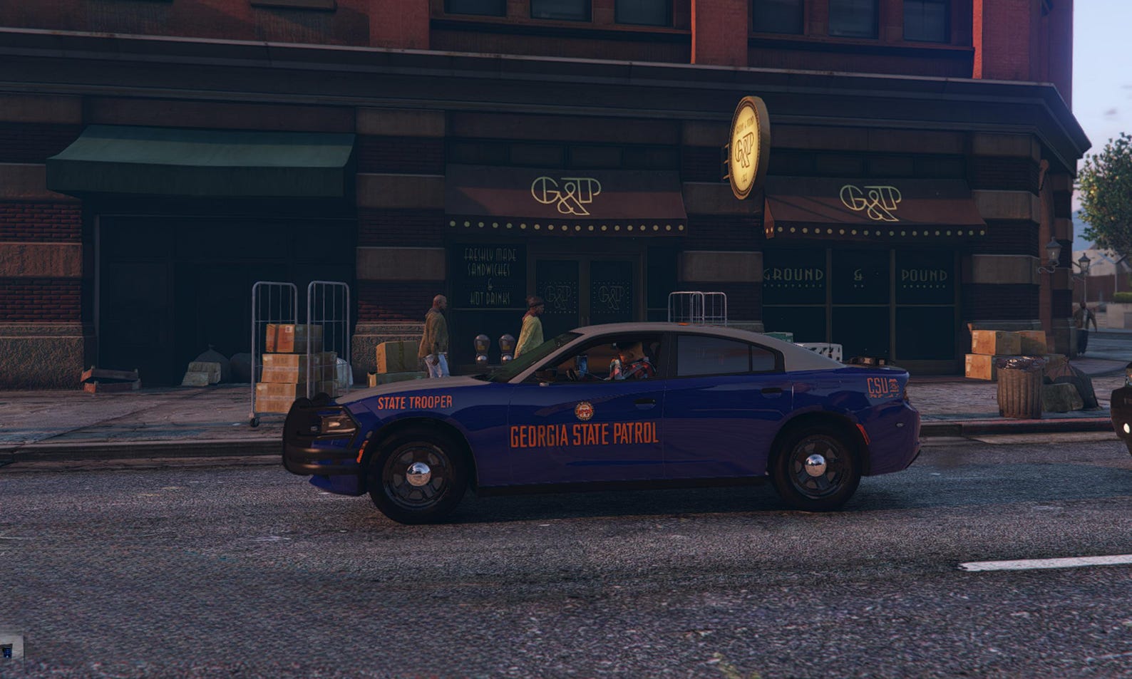 Fivem Georgia State Patrol Car | State Trooper Livery | High-quality ...