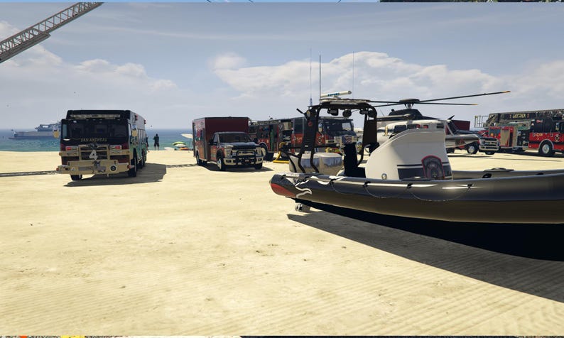 Fivem Emergency Vehicle Pack: Fire Trucks, Ambulances, Rescue Vehicles ...
