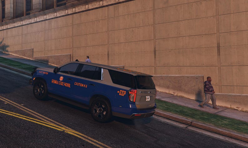 Fivem Georgia State Patrol Chevrolet Tahoe: Optimized Police SUV - Etsy