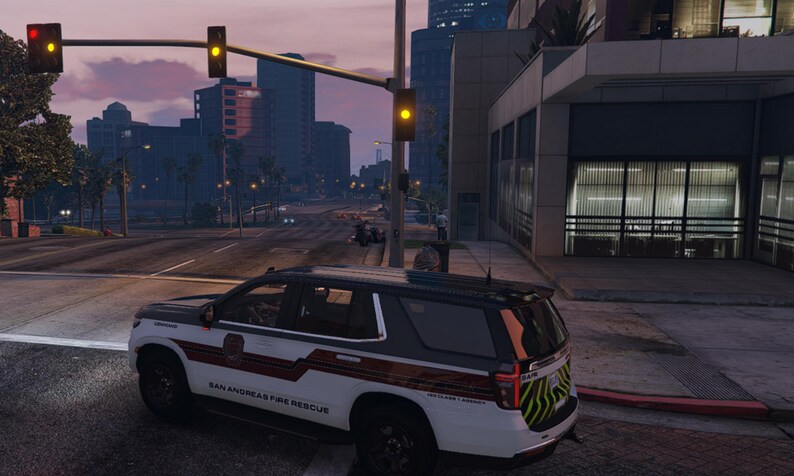 Dodge Fire Rescue SUV for Fivem | San Andreas EMS Rapid Response ...