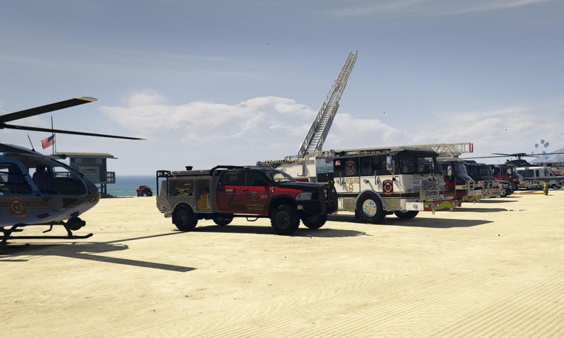 Fivem Emergency Vehicle Pack: Fire Trucks, Ambulances, Rescue Vehicles ...