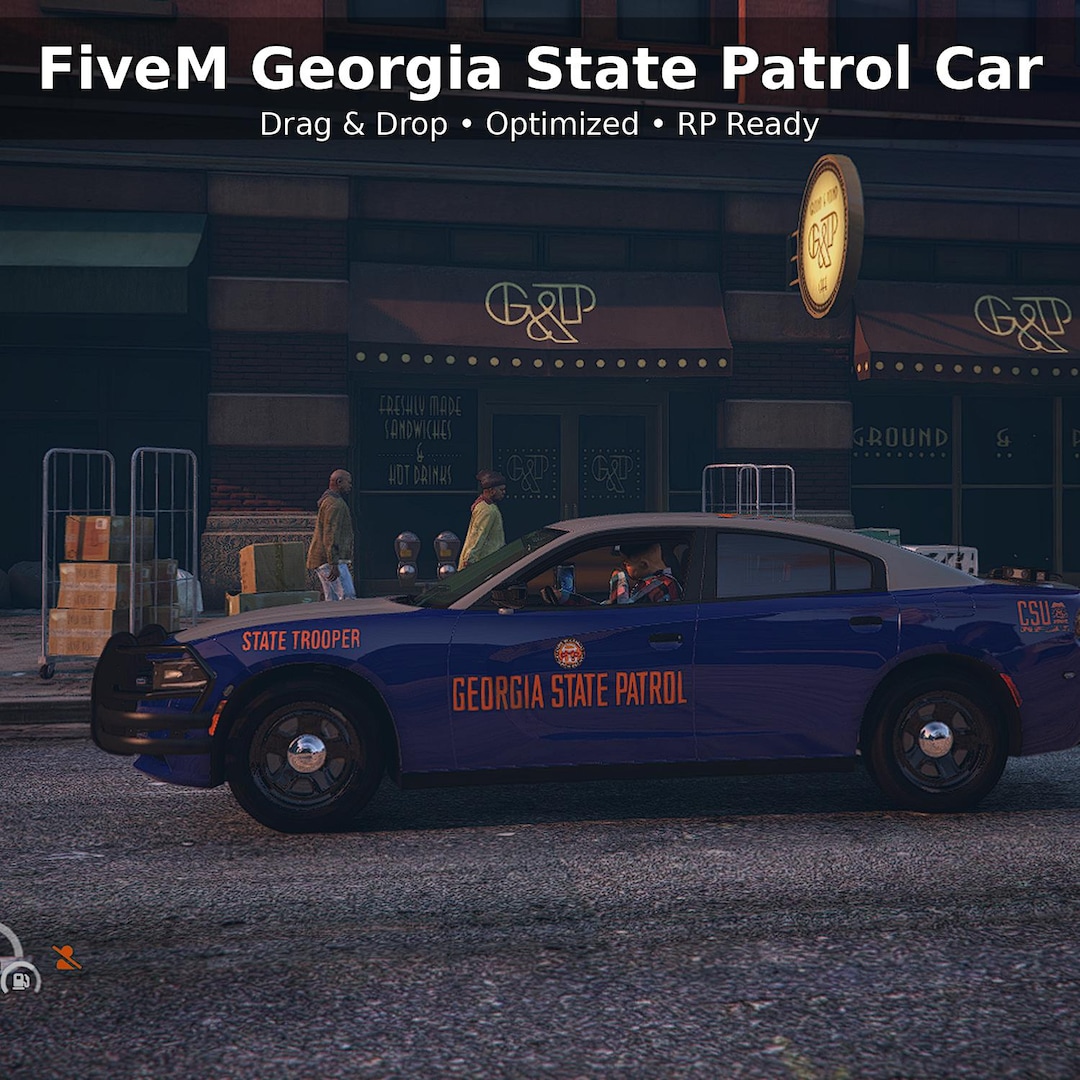 Fivem Georgia State Patrol Car | State Trooper Livery | High-quality ...
