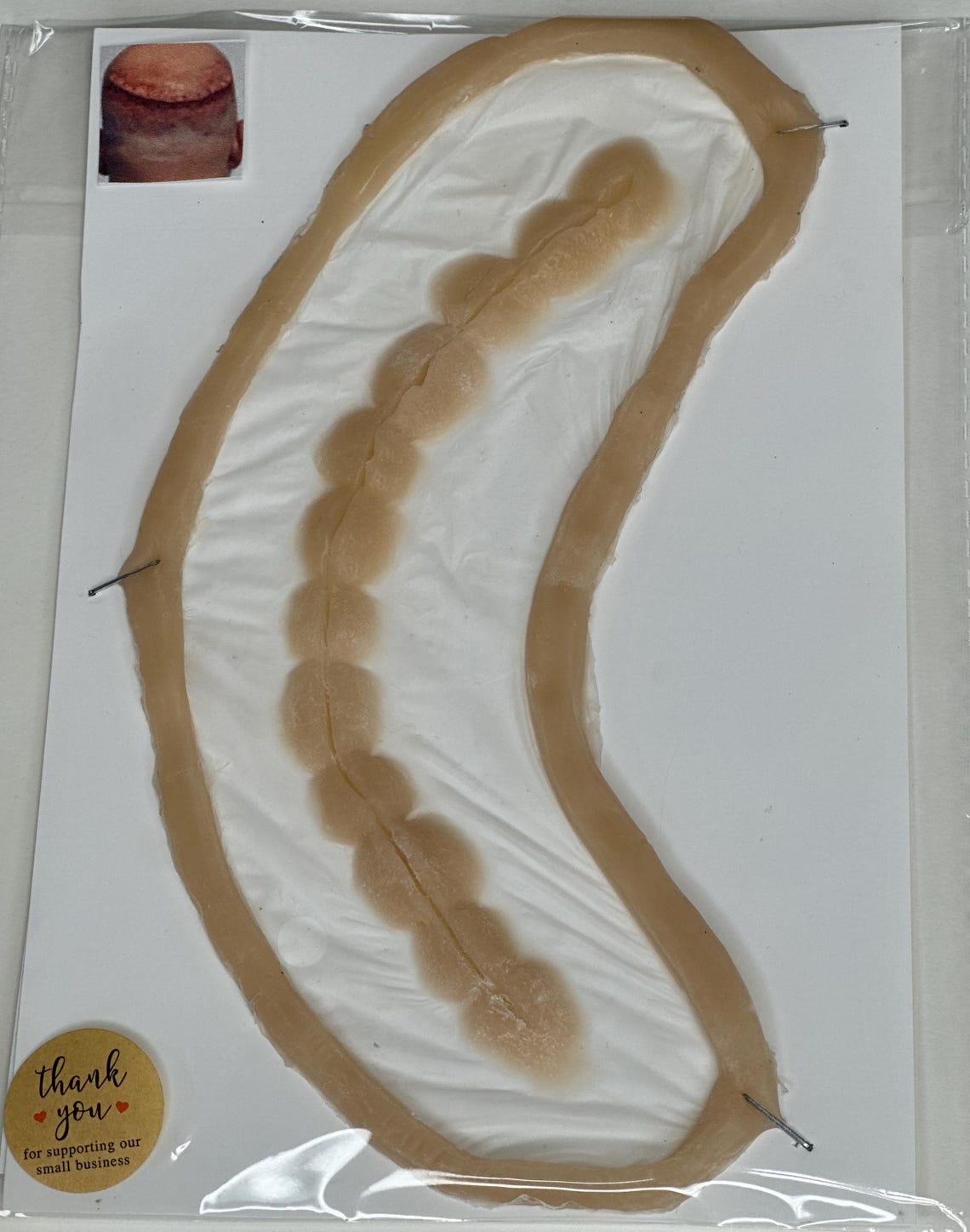 Silicone Staple Scar Prosthetic – Realistic FX Makeup (staples Included ...