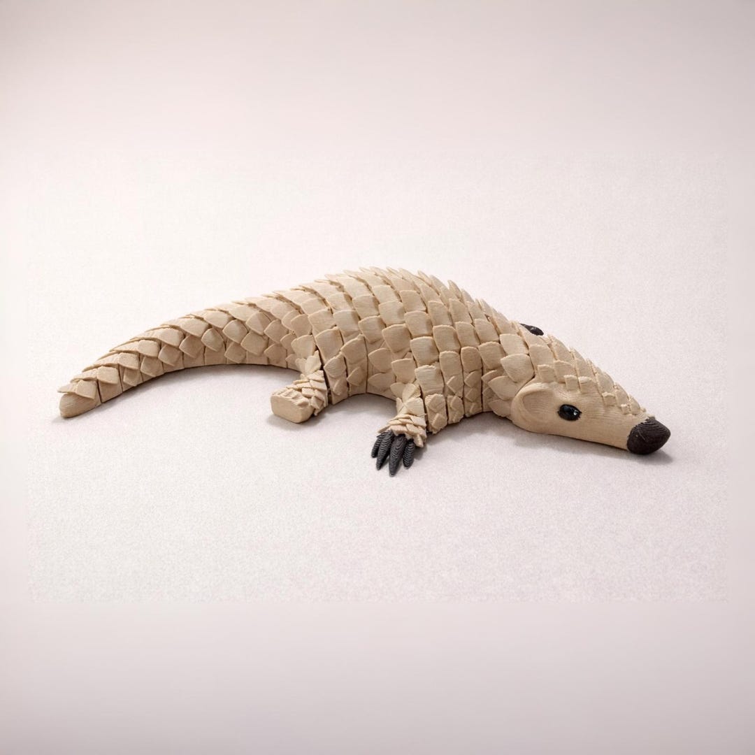 Flexi-Schuppentier / Pangolin – bewegliches 3D-Druck Flexi-Tier - Etsy.de