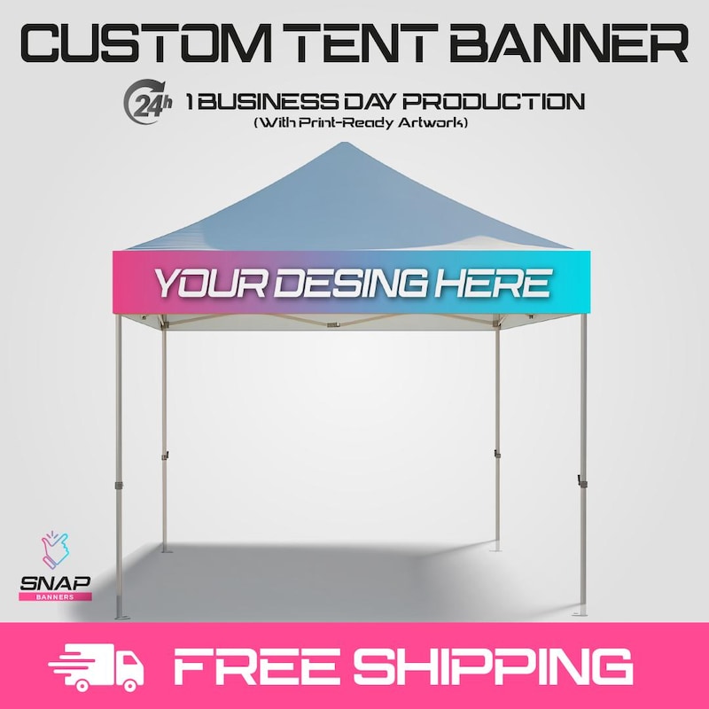 Vendor Tent Banner - Etsy