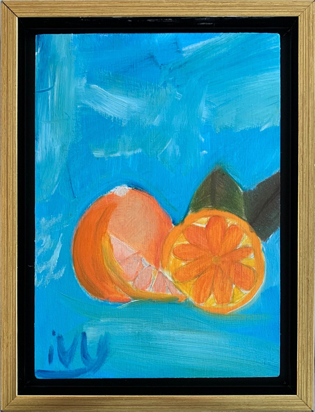 Original Kids Child Painting Oil Artwork - Etsy