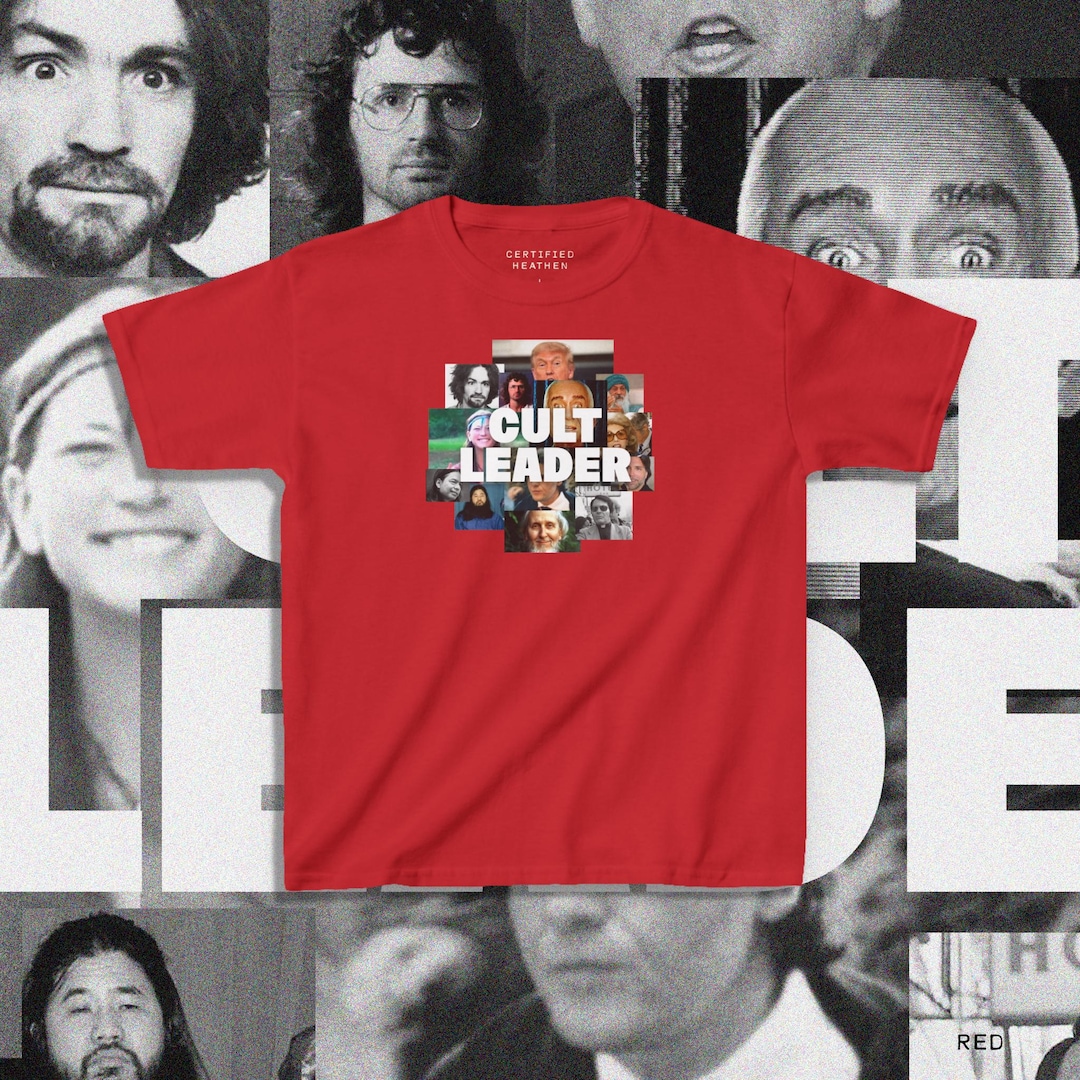 Cult Leader Baby Tee, Cult Leader Shirt, Baby Crop Tee, Blasphemous ...