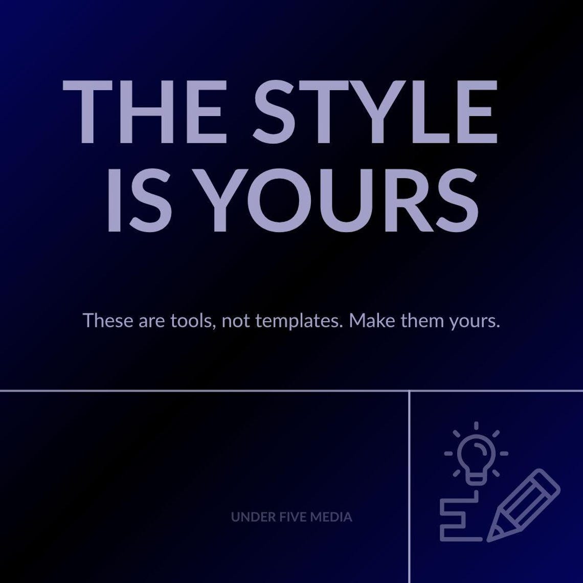 Cinematic Instagram Templates – 19 Editable Canva Posts for Creators ...