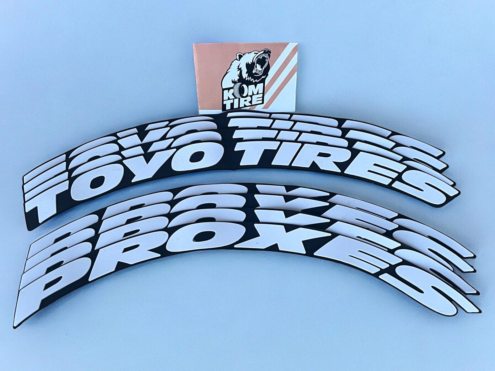 Toyo Tires Proxes Stripe Permanent Tire Stickers – Full Set of 8 for 4 ...