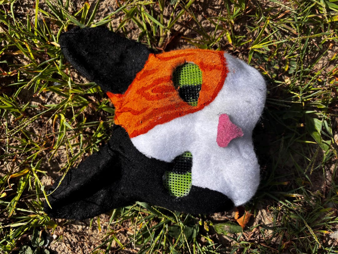 Calico Cat Mask | Therian Gear - Etsy