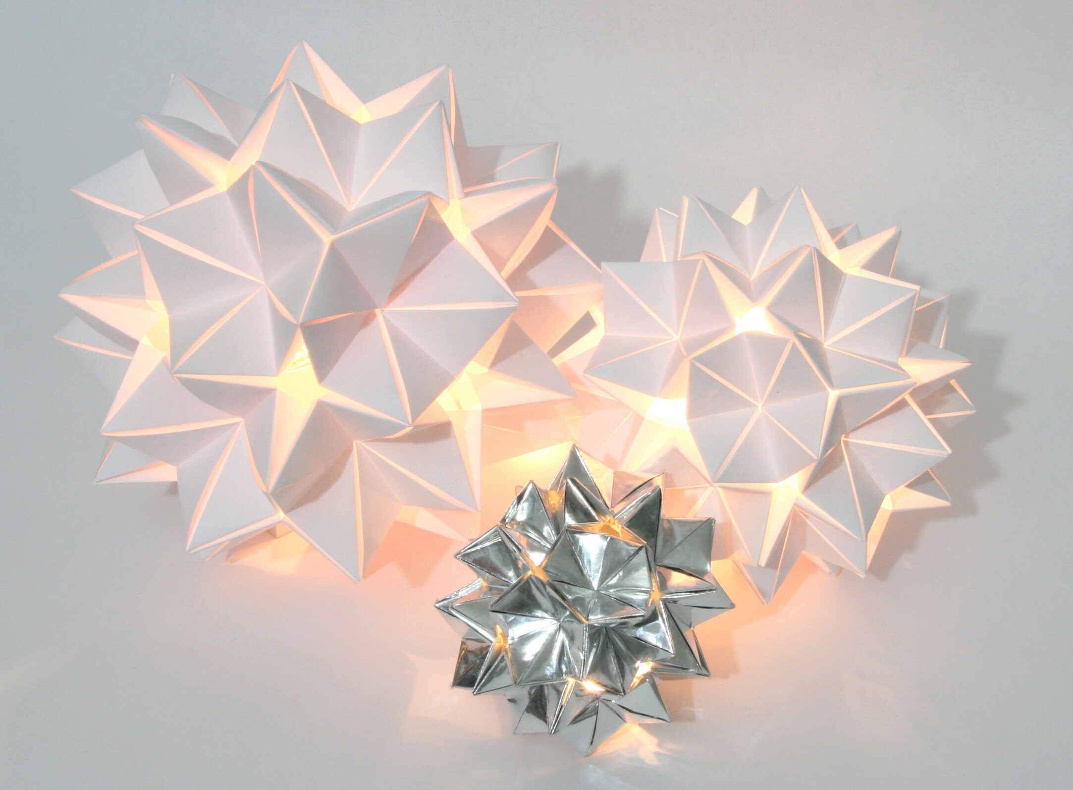 Stellata Lux Illuminated Paper Centerpiece | Etsy