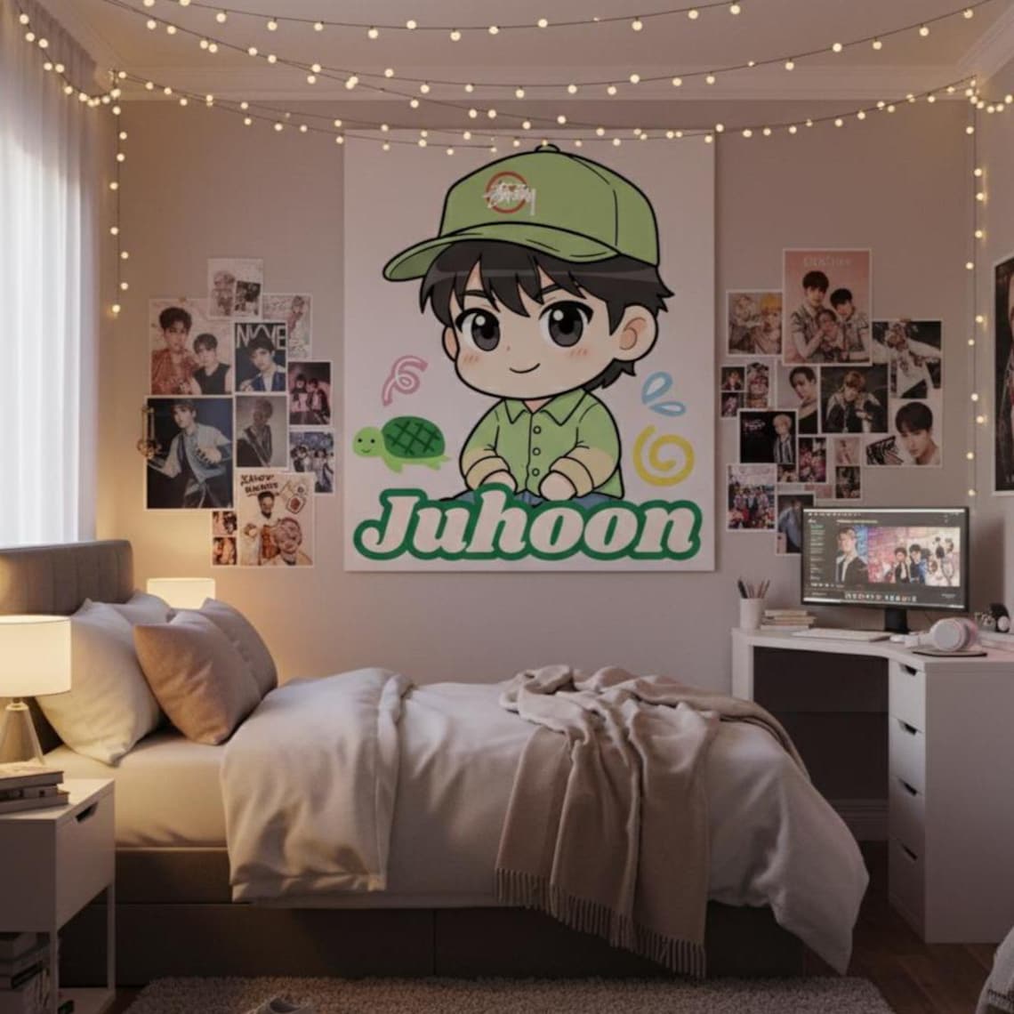 Juhoon Cortis Cartoon PNG, Chibi Kpop Merch, Digital Download, Cute ...