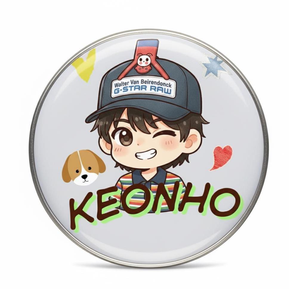 Keonho Cortis Cartoon PNG, Chibi Kpop Merch, Digital Download, Cute ...