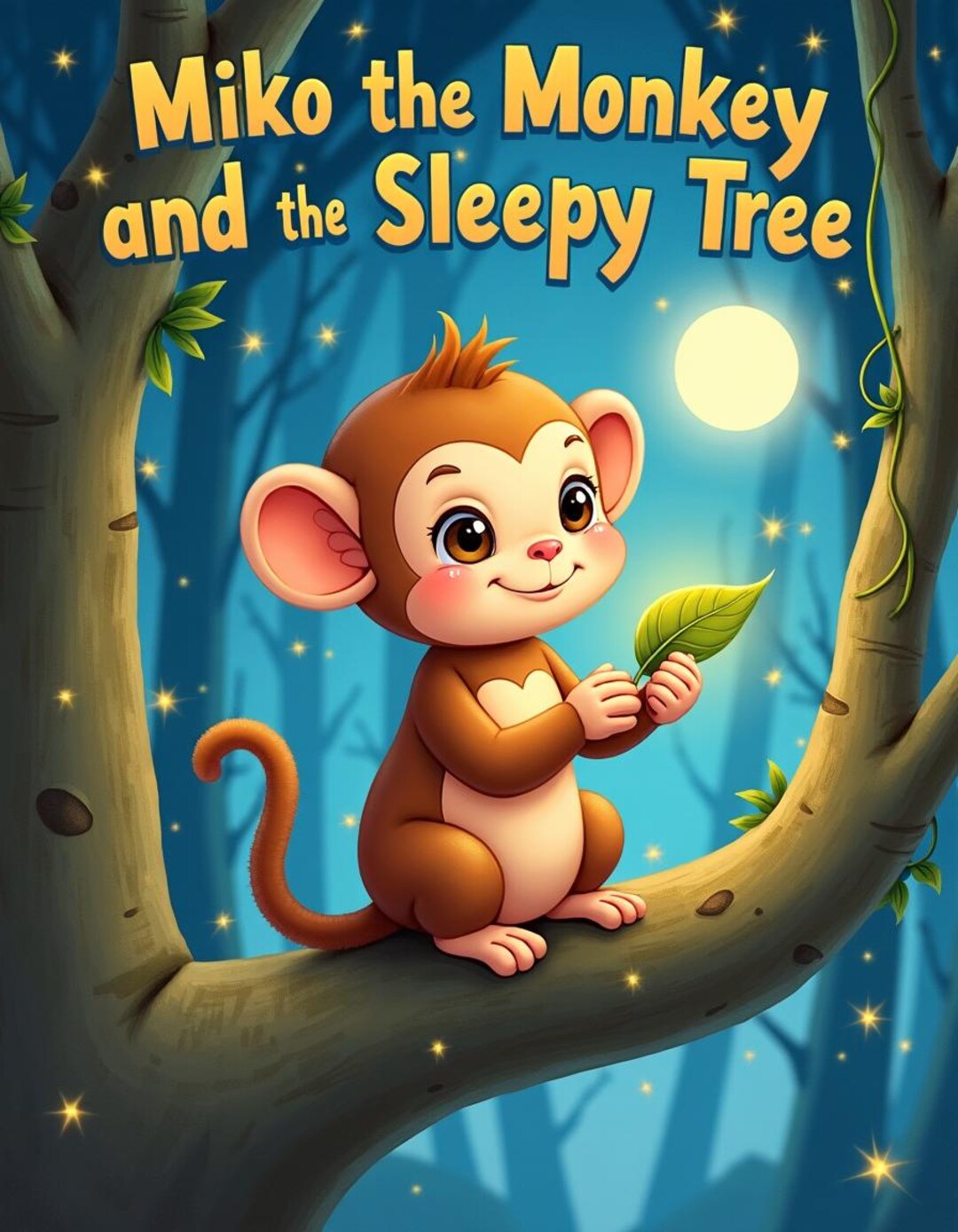 Miko the Monkey and the Sleepy Tree | Bedtime Storybook for Kids ...