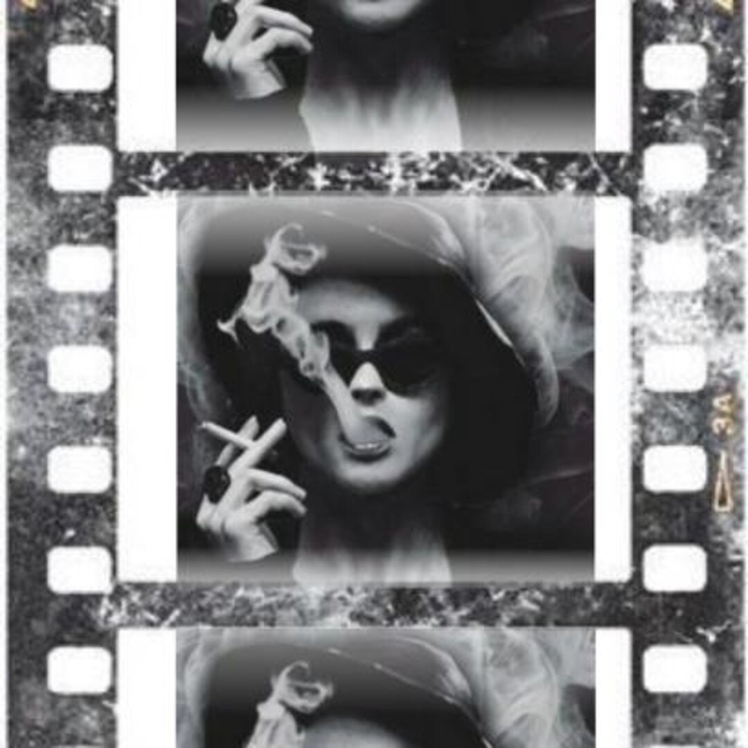 Fight Club, 1999, Marla Singer, Smoking, Movie Poster, Digital Wall Art ...