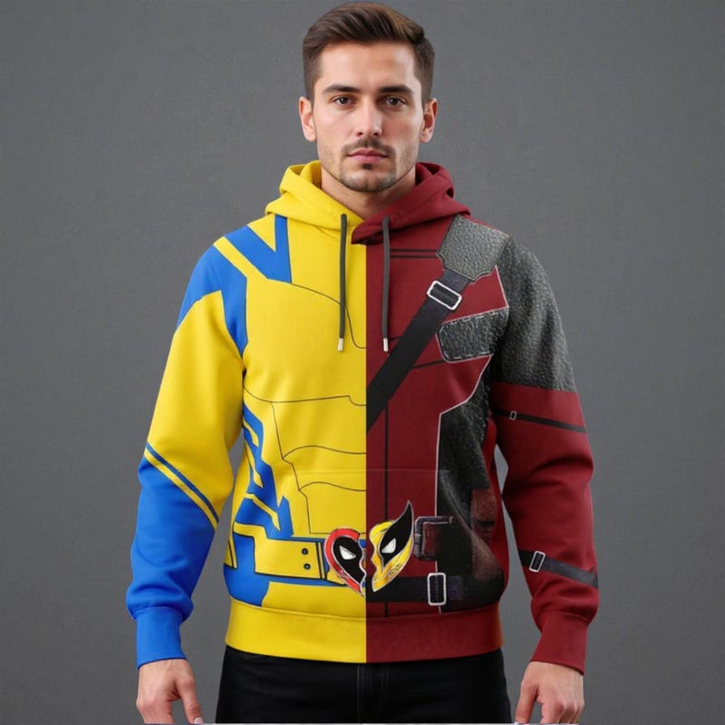 X Men Uniform Hoodie - Etsy UK