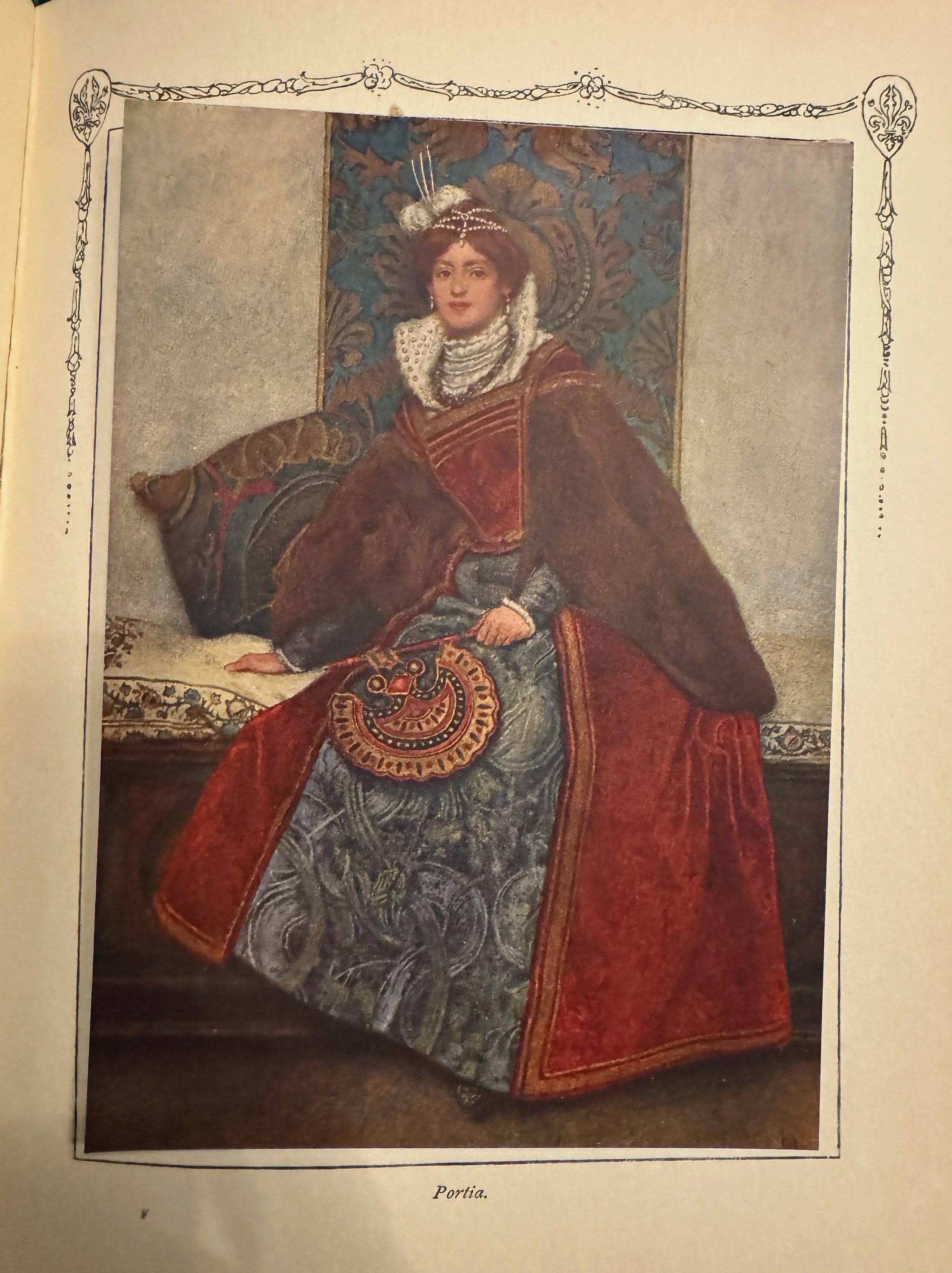 Portia, the Merchant of Venice Circa 1910 - Etsy