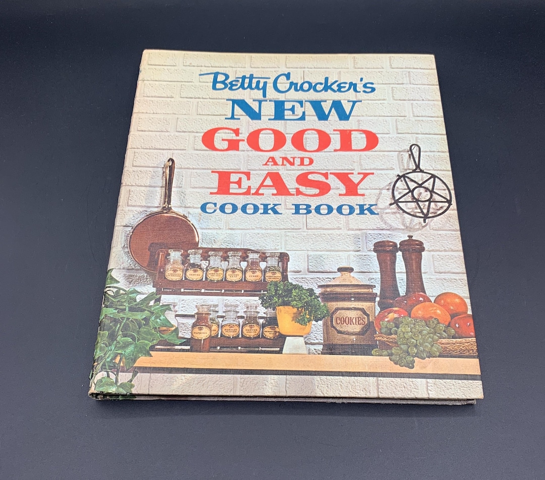 Vintage Betty Crocker Cookbook: 1960s 1st Edition, Retro Recipes - Etsy