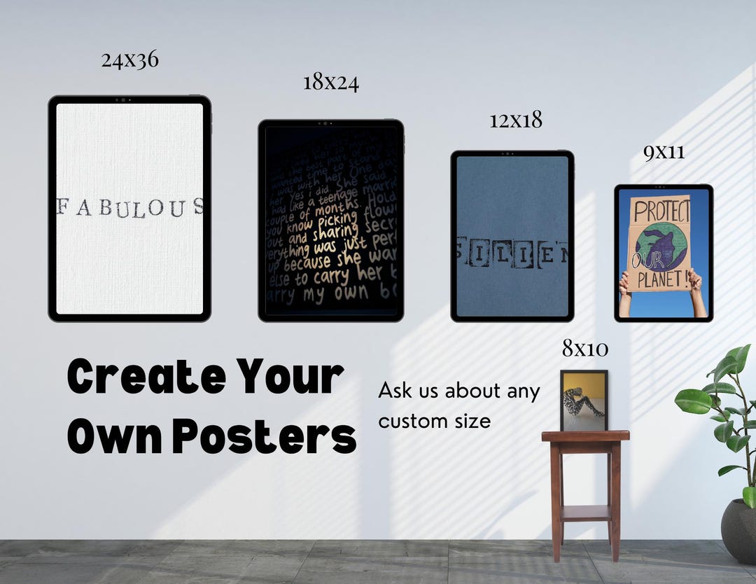Custom Poster Prints - Etsy