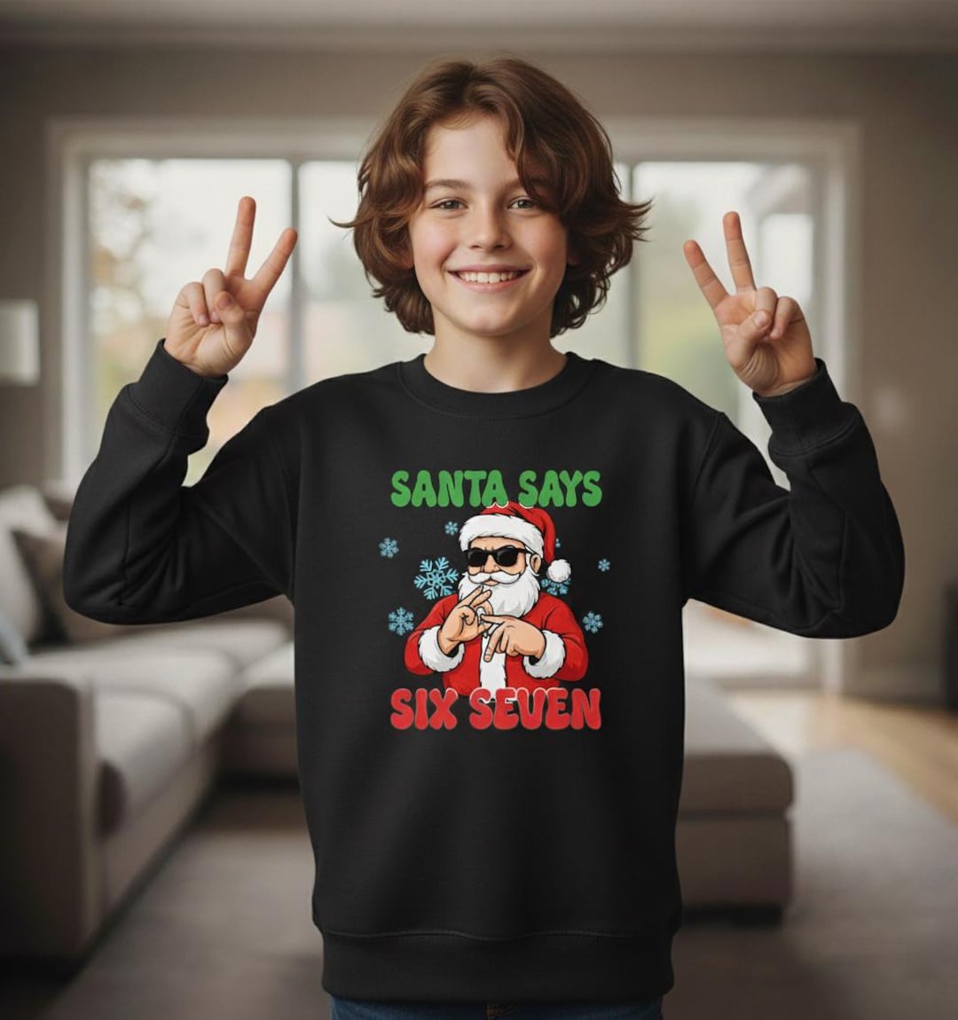 Popular 67 Christmas Jumper - Six Seven Sweatshirt, Family Christmas ...