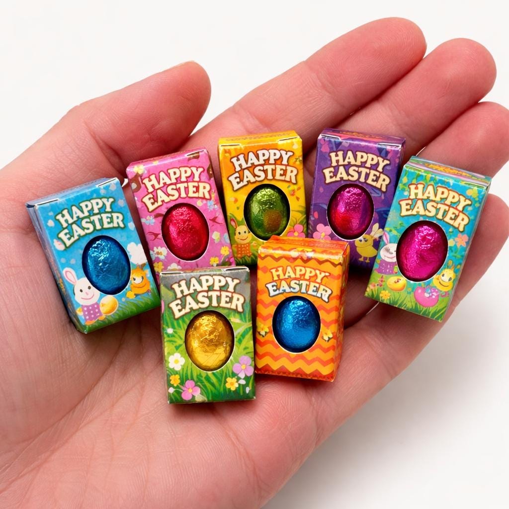 Miniature Easter Eggs, the World's Smallest Easter Egg - Easter Hunt ...