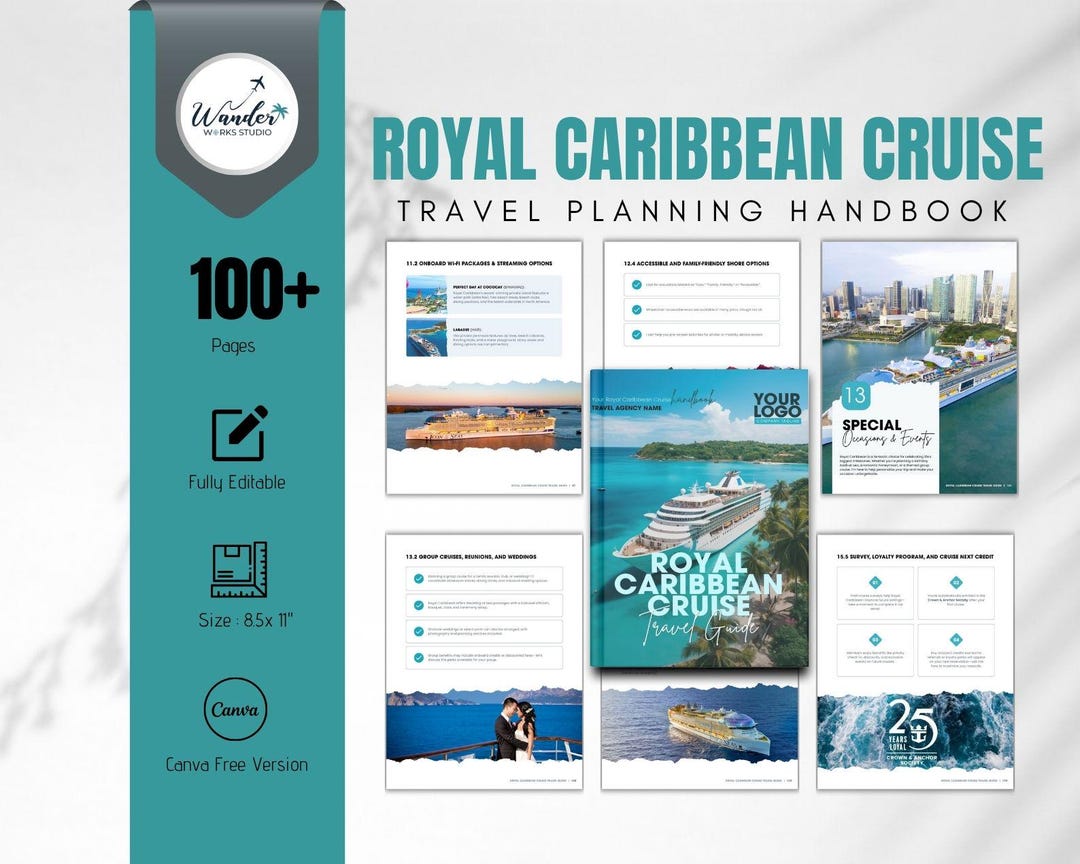 Royal Caribbean Cruise Travel Guide | Editable Guide for Families, Solo ...