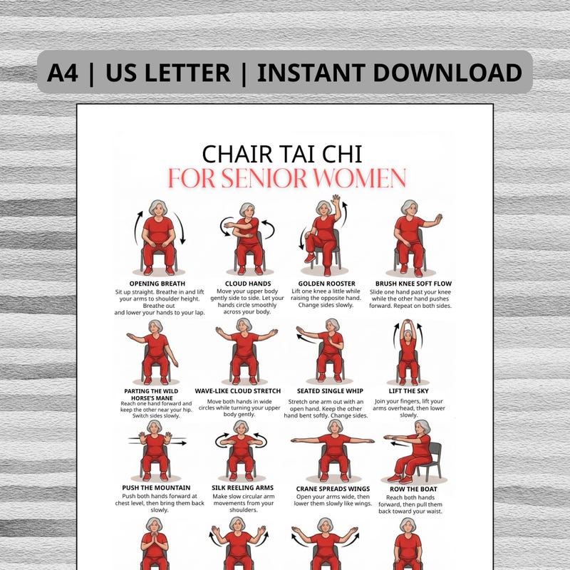 Tai Chi Walking Exercise - Etsy