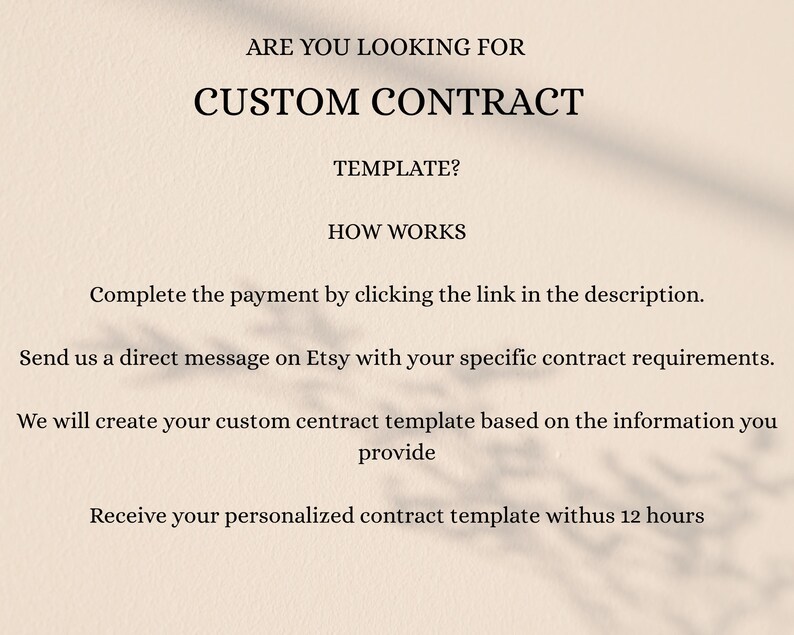 Horse Training Contract Template | Editable DOC & PDF | Equine Training ...