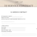DJ Service Contract Template | Music Event Agreement | Editable DOC ...