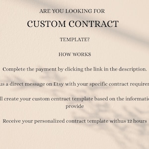 DJ Service Contract Template | Music Event Agreement | Editable DOC ...