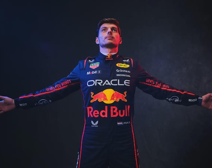 Max Verstappen 2025 Red Bull Racing Suit: F1 Go Kart Race Suit - Etsy