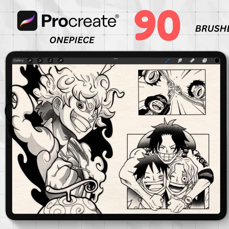 One Piece Drawing Book - Etsy