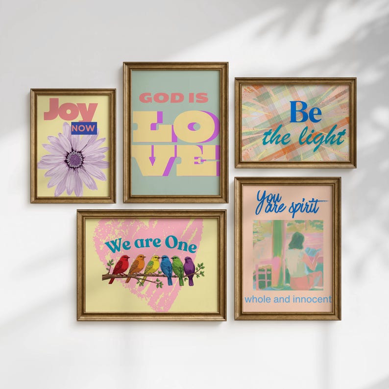 Everywhere, Always, All at Once Printable Wall Art | Modern Spiritual ...