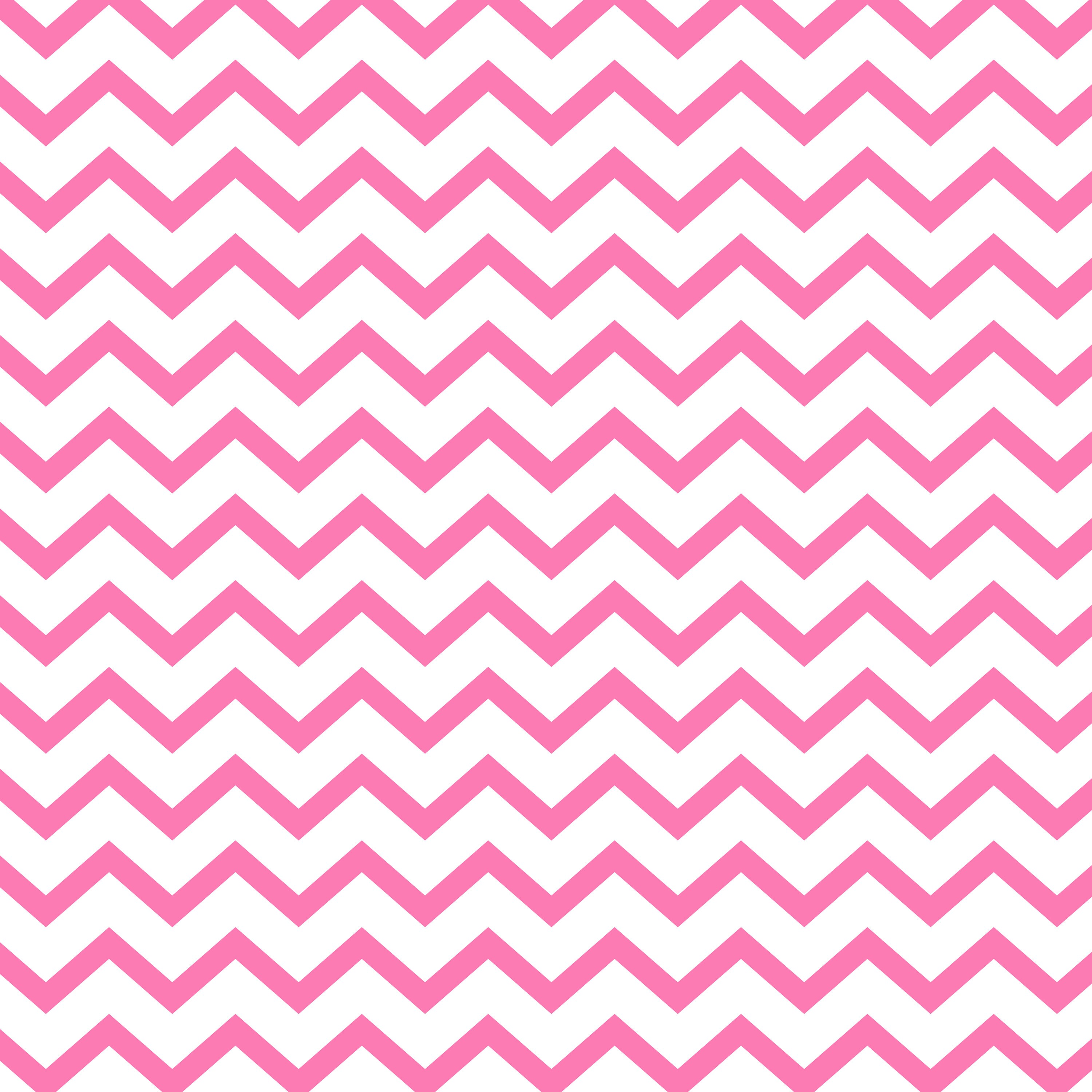Pink Chevron Print