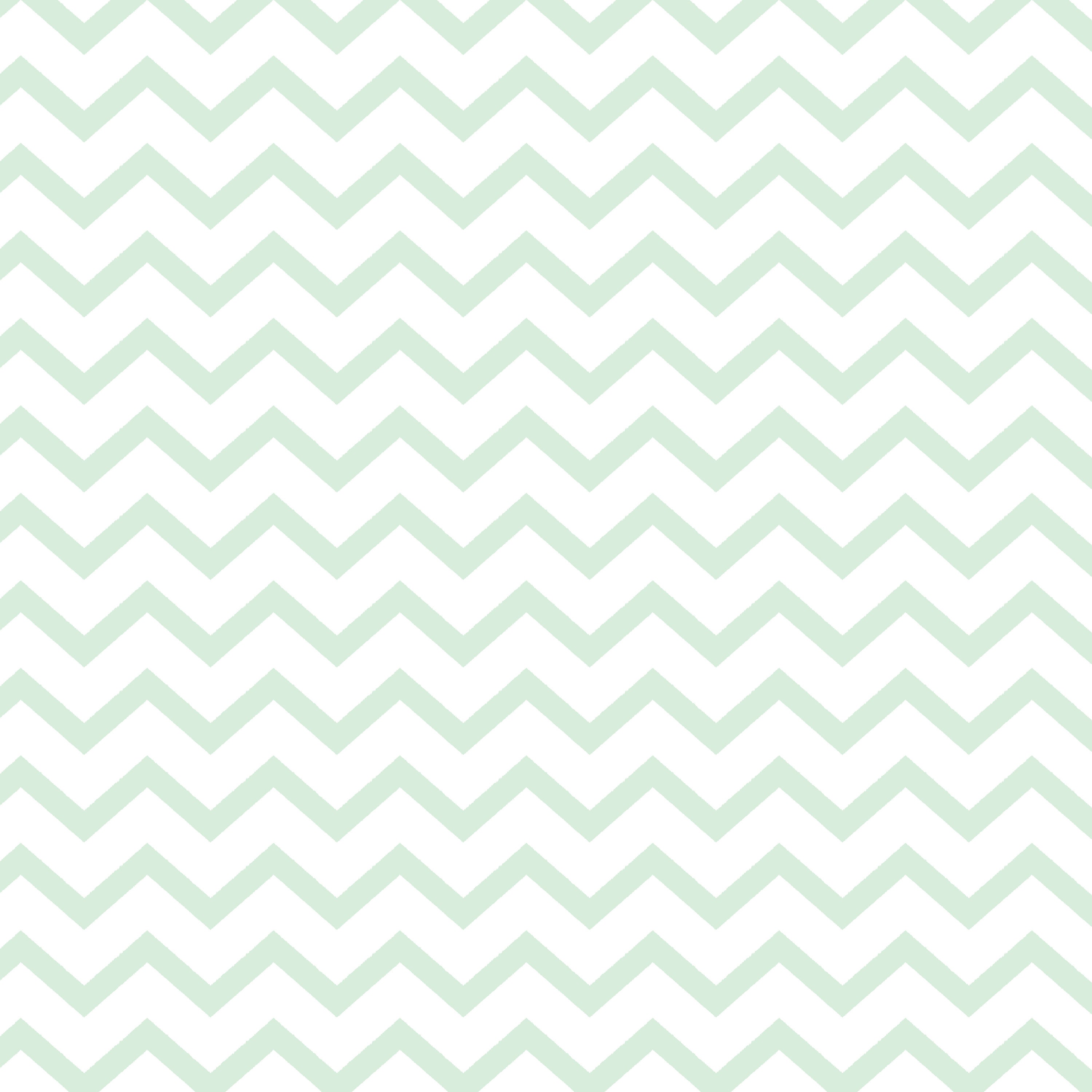 Mint Chevron Patterns