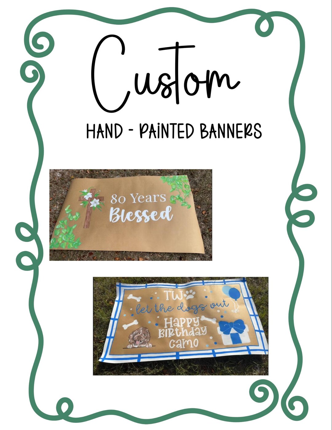 Custom Painted Banners for Any Type of Party! - Etsy