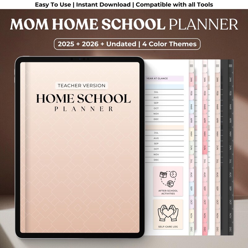 Homeschool Planner - Etsy