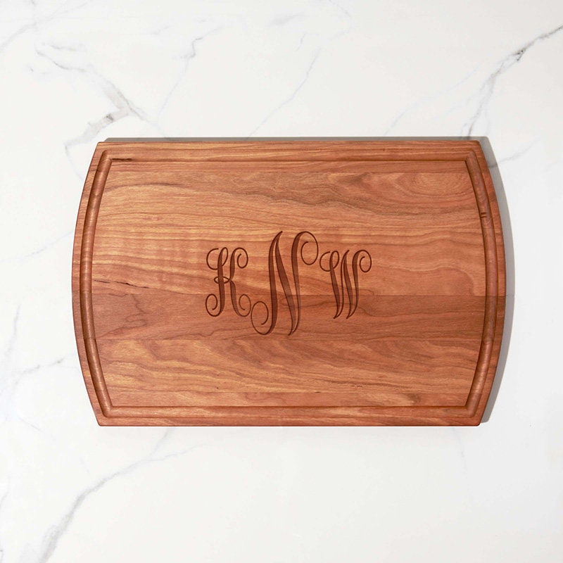 Monogram Cutting Board - Etsy