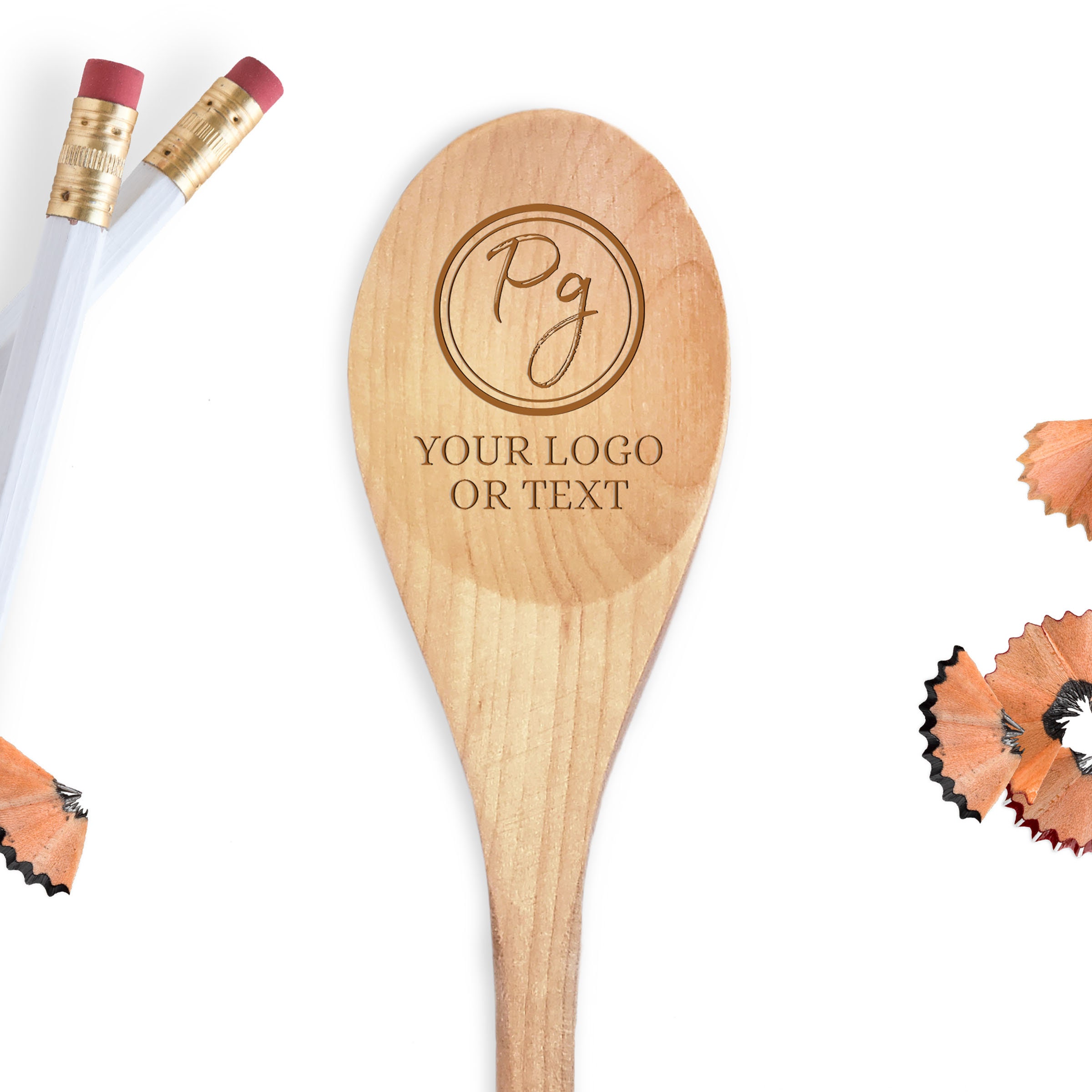 Corporate Logo Wooden Spoon - Corporate Gifts With Logos - Laser ...