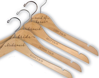 Personalized Wedding Hanger | Etsy