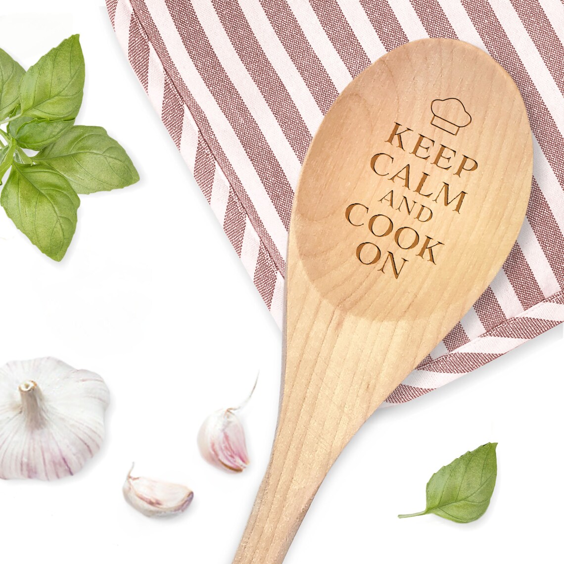 Keep Calm and Cook on Wooden Spoon - Etsy