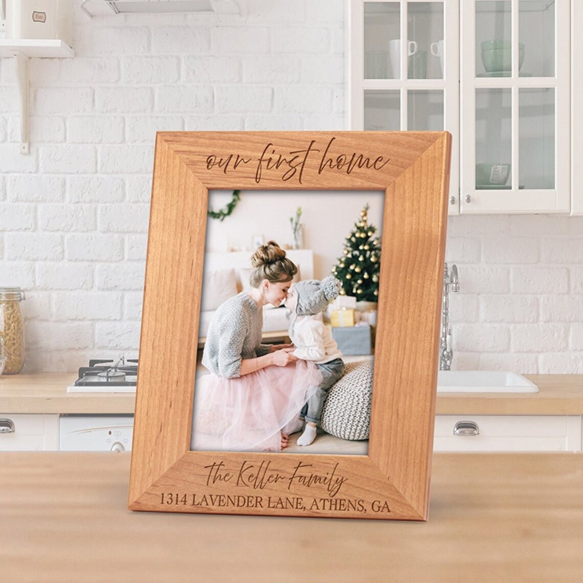Our First Home Frame Welcome Home Frame Name Address Frame - Etsy